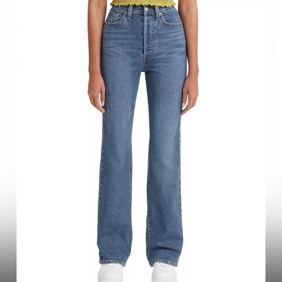 Levi's | Jeans | Levis Ribcage Bootleg Jean | Poshmark
